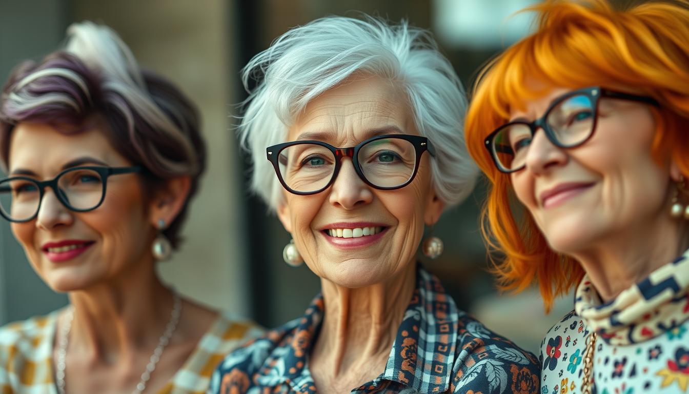 Junger Machen Freche Frisuren Ab 60 Mit Brille